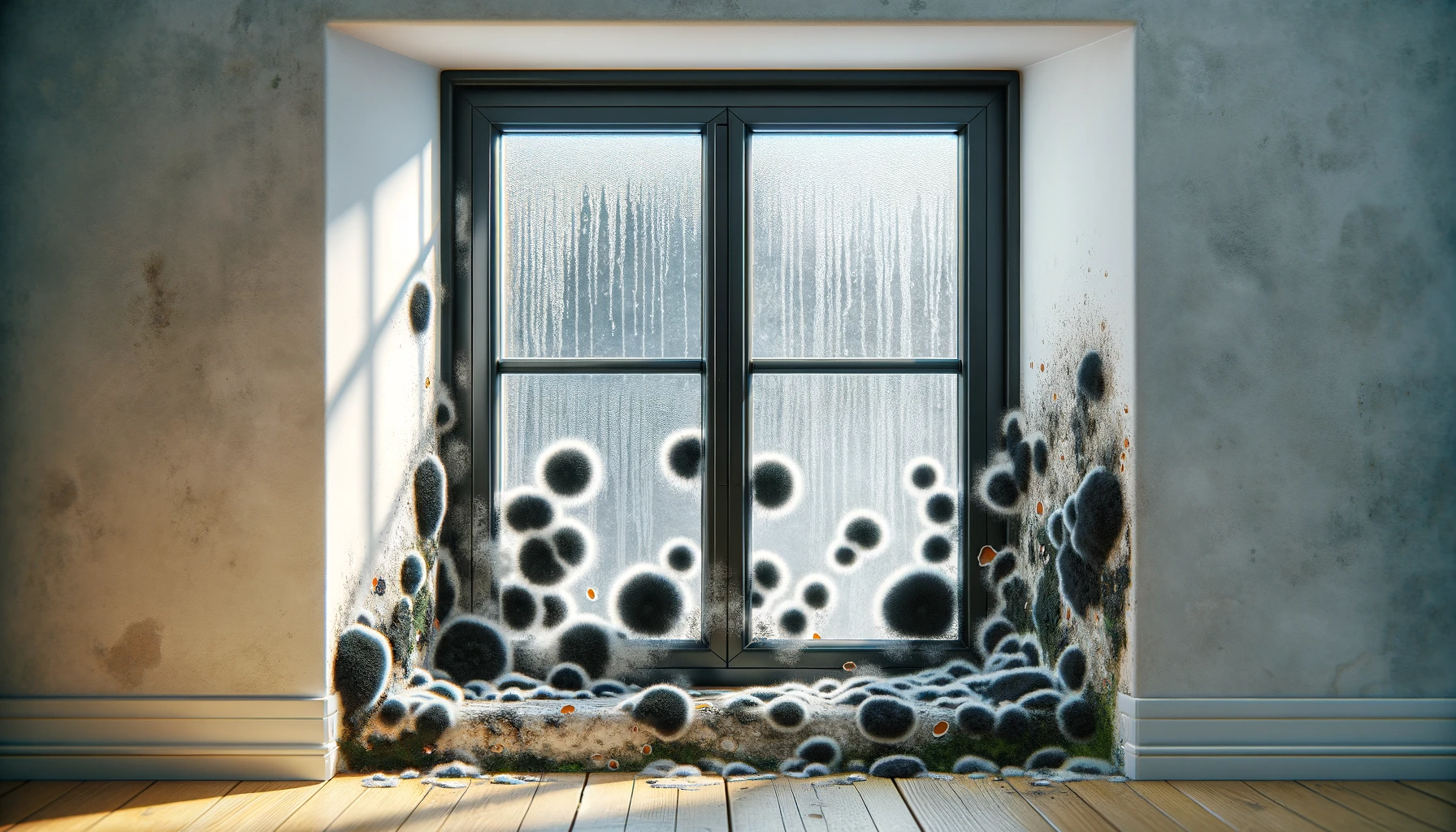 Don’t Ignore the Warning Signs: Black Mold on Windows - WetReset