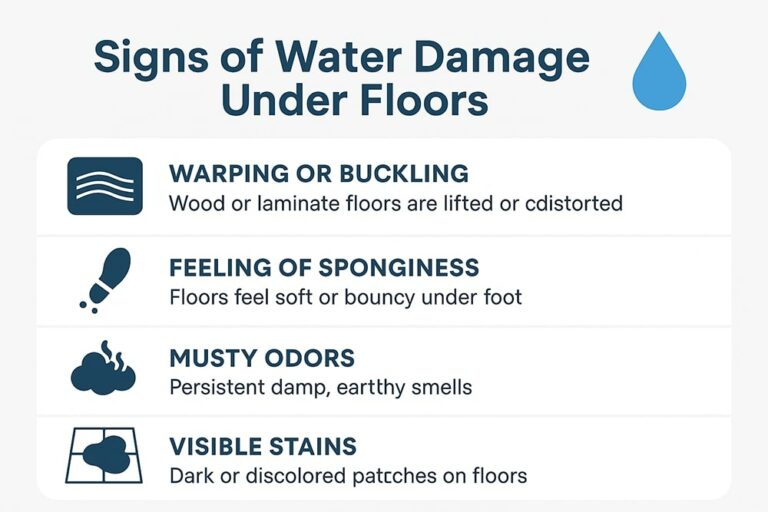 How Do I Know If I Have Water Damage Under My Floor? Key Signs to ...